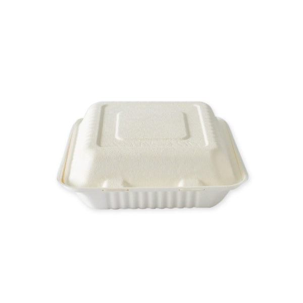 9 Inch Square Takeaway Box | Biodegradable | 200pcs